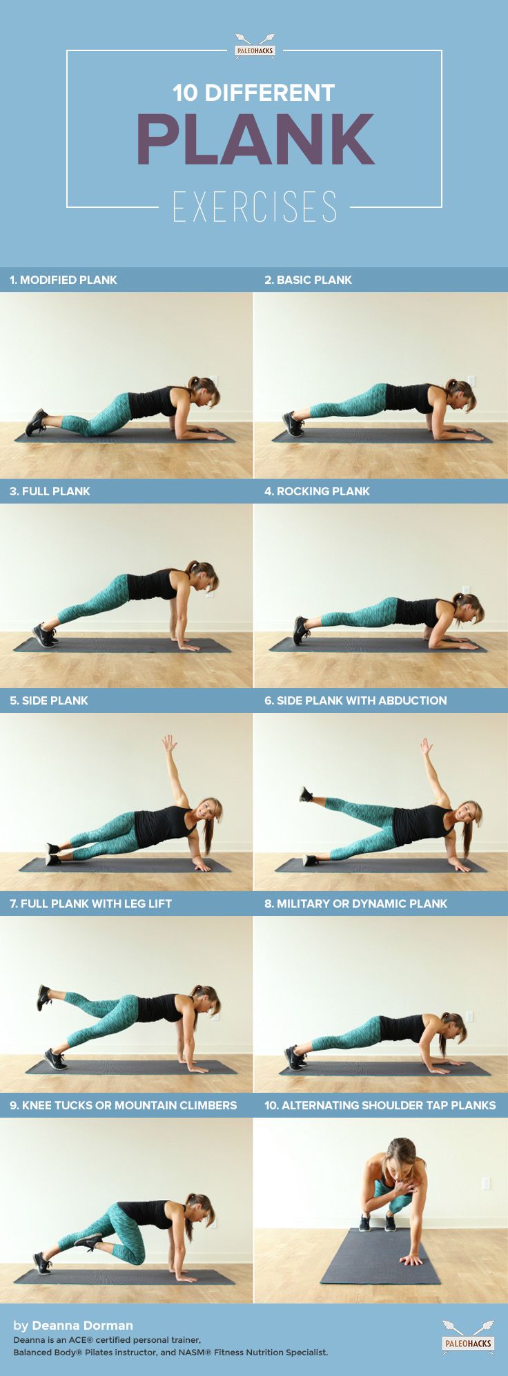 10 Different Plank Exercises For A Stronger Core 10 Different Plank Exercises For A Stronger Core