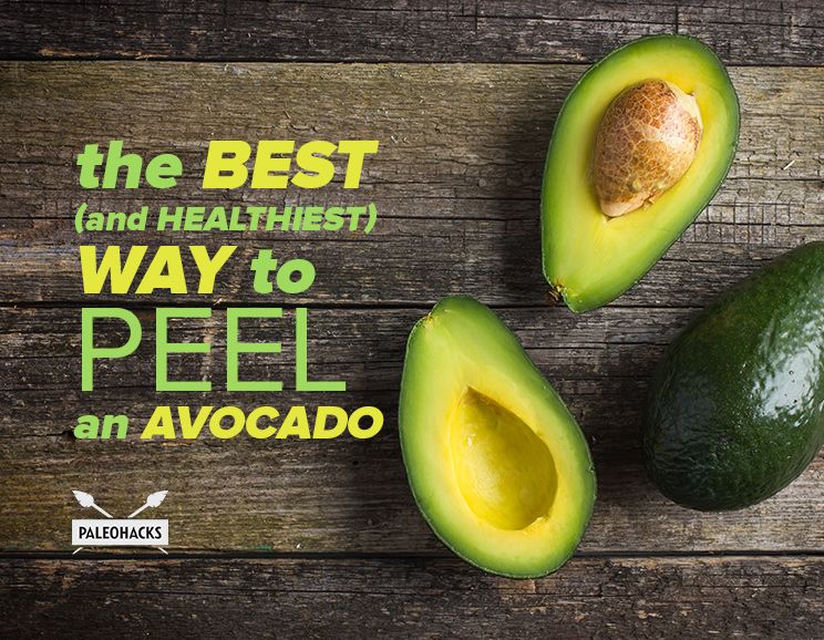 The Best (and Healthiest) Way to Peel an Avocado