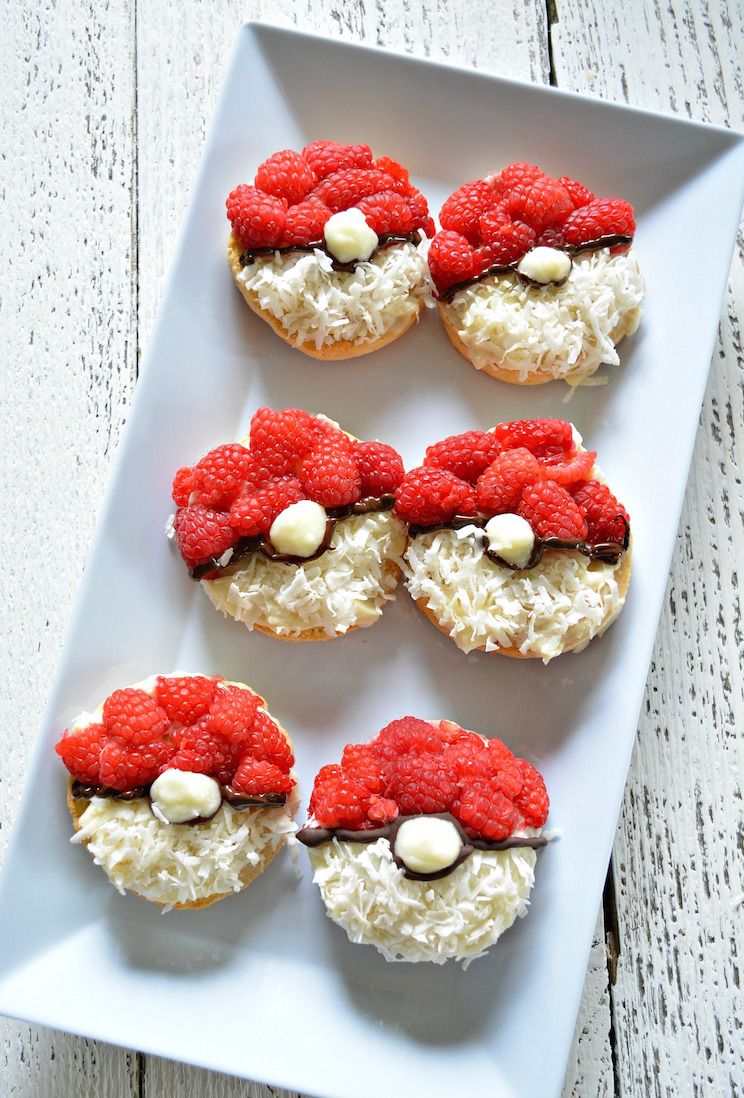 Pokemon Pokeball Cookies with Paleo Ingredients