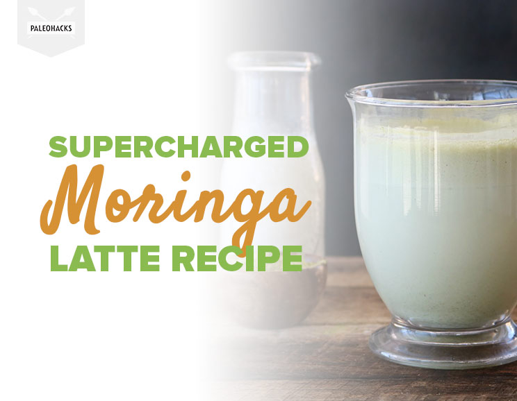 Supercharged Moringa Latte Recipe | 3 Ingredients