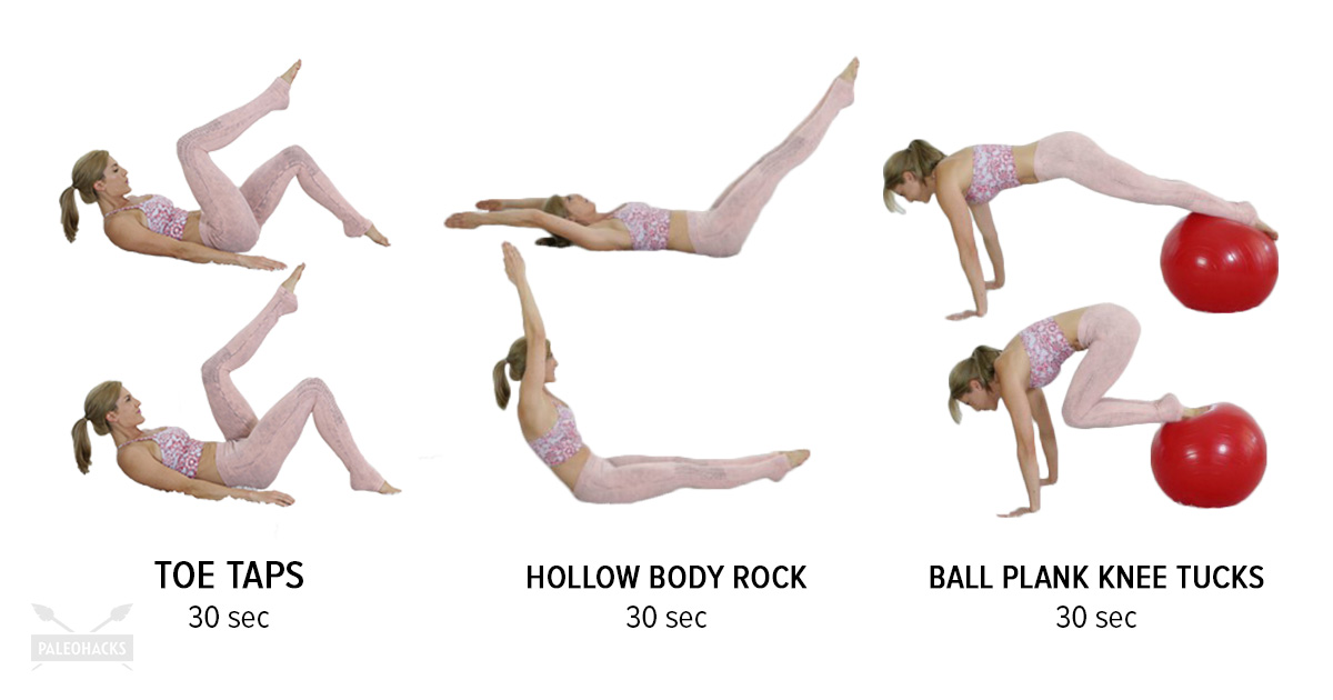 10 Minute Lower Ab Workout to Flatten Your Belly | PaleoHacks